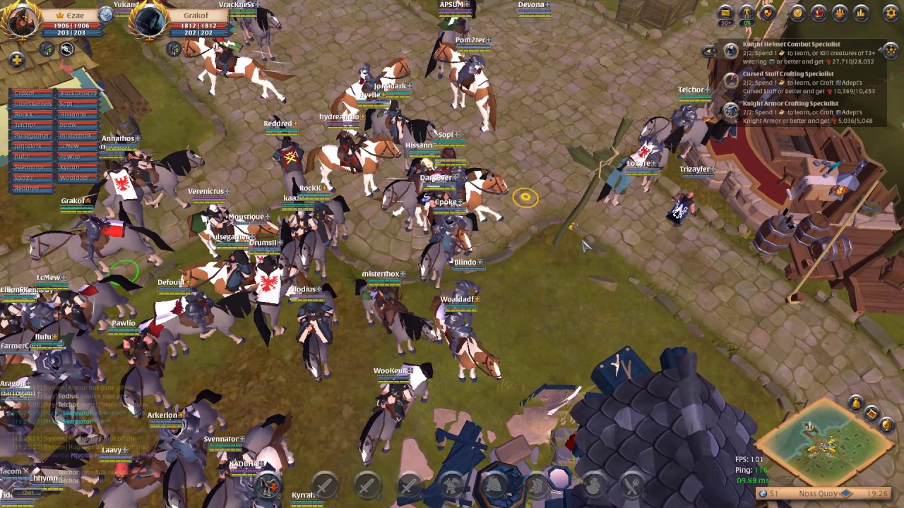 [Albion Online]Petit FFA apres la conquète de Dun SKeig! 21/04 - YouTube