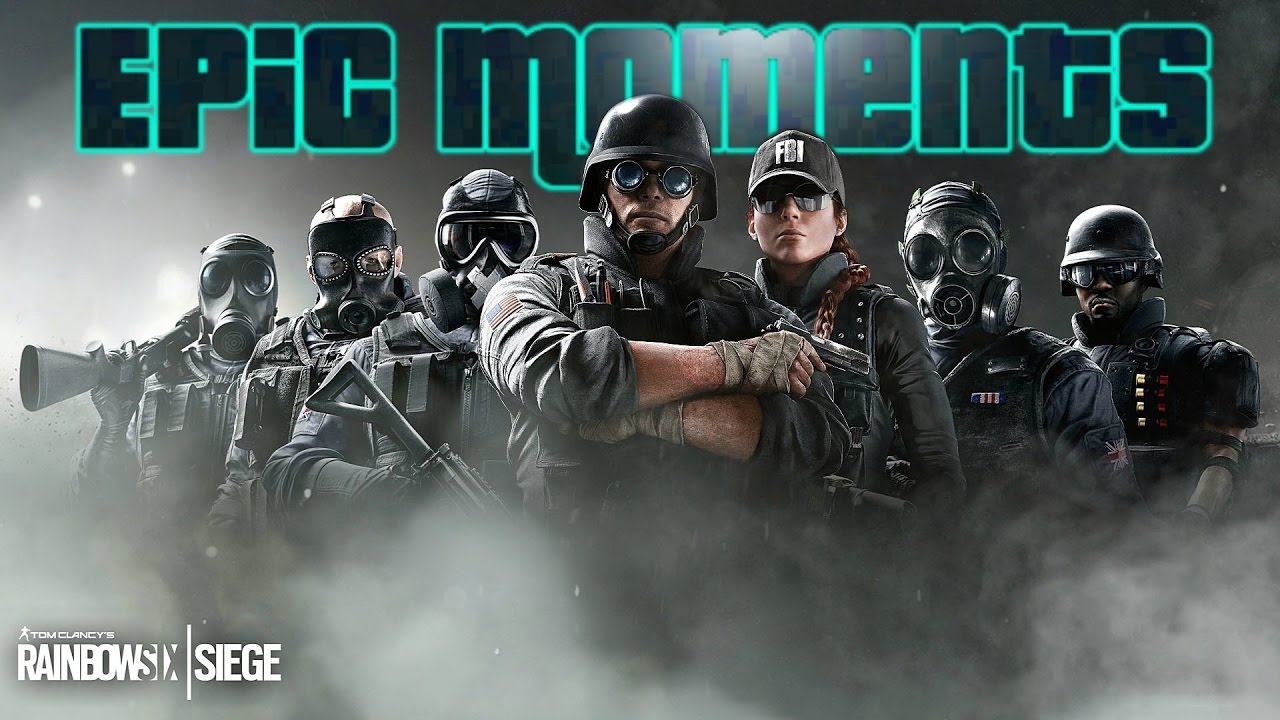 Tom Clancy's Rainbow Six Siege epic moments compilation - YouTube