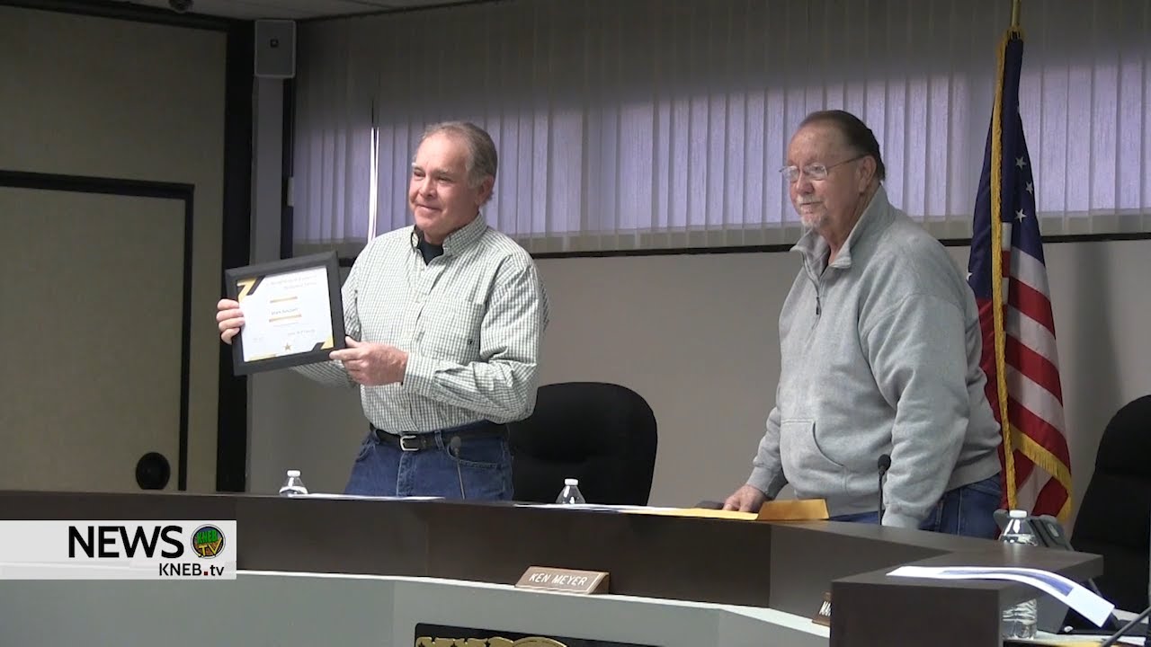 Commissioner Mark Reichert Honored for Years of Service - YouTube