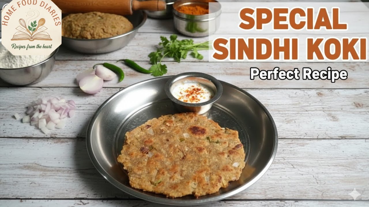 "Unlock the Secret: Perfect Sindhi Koki Recipe You Can’t Resist! 🍽️ ...