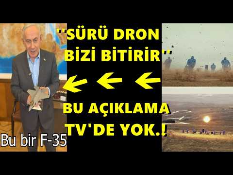 ELİNE F-35'İ ALDI... ''SÜRÜ DRON BİZİ BİTİRİR'' DEDİ.! TV'DE YOK.!