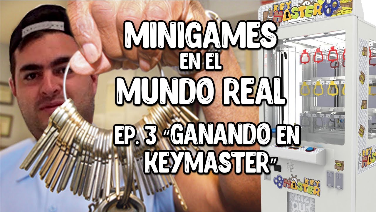 GANANDO EN KEY MASTER! - Mini Games en el Mundo Real Ep 3 - YouTube
