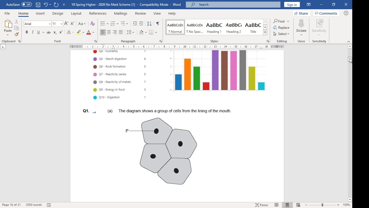 Y8 Term 2 Test Review - YouTube