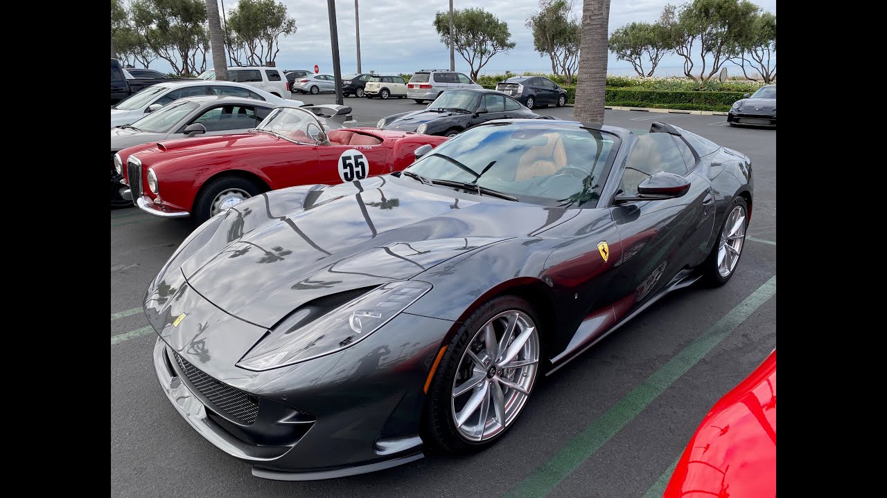 V12 Ferrari 812 GTS Grey/Tan Supercar #cars #ferrari #supercar # ...