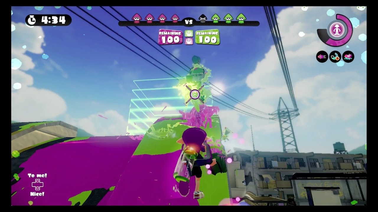 Splatoon: Purple in the Splat Zones (6-1, Tri-slosher) - YouTube
