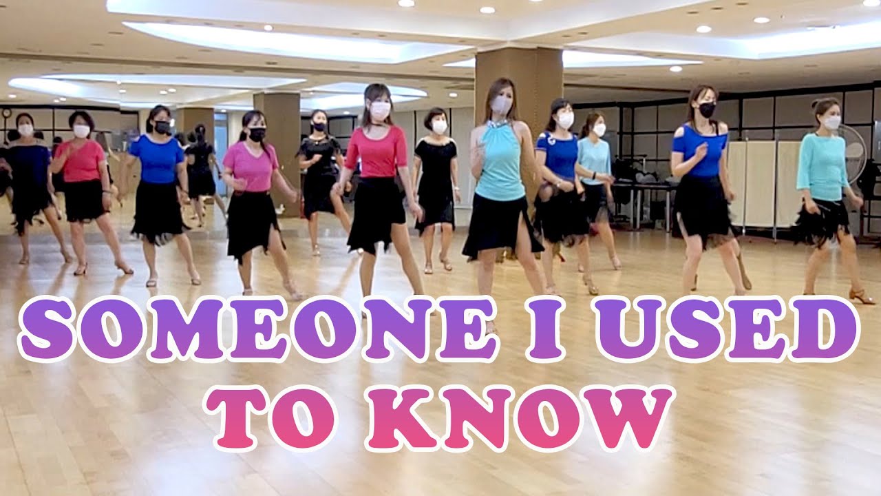 SOMEONE I USED TO KNOW - LINE DANCE (Jen Stephenson) - YouTube
