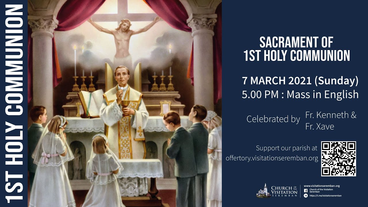 Mass (English) - Sacrament of First Holy Communion - YouTube