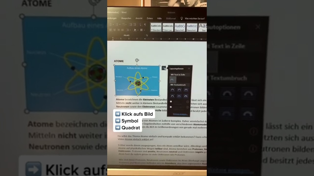 Bild In Text Einbinden microsoft office word schule YouTube Bild In Text Einbinden microsoft office word schule YouTube