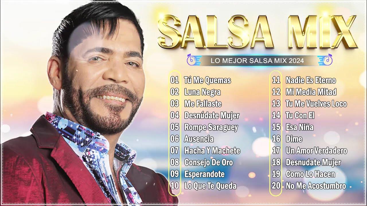 LA MEJOR SALSA ROMÁNTICA: EDDIE SANTIAGO, JERRY RIVERA Y REY RUIZ EN UN SOLO MIX - YouTube