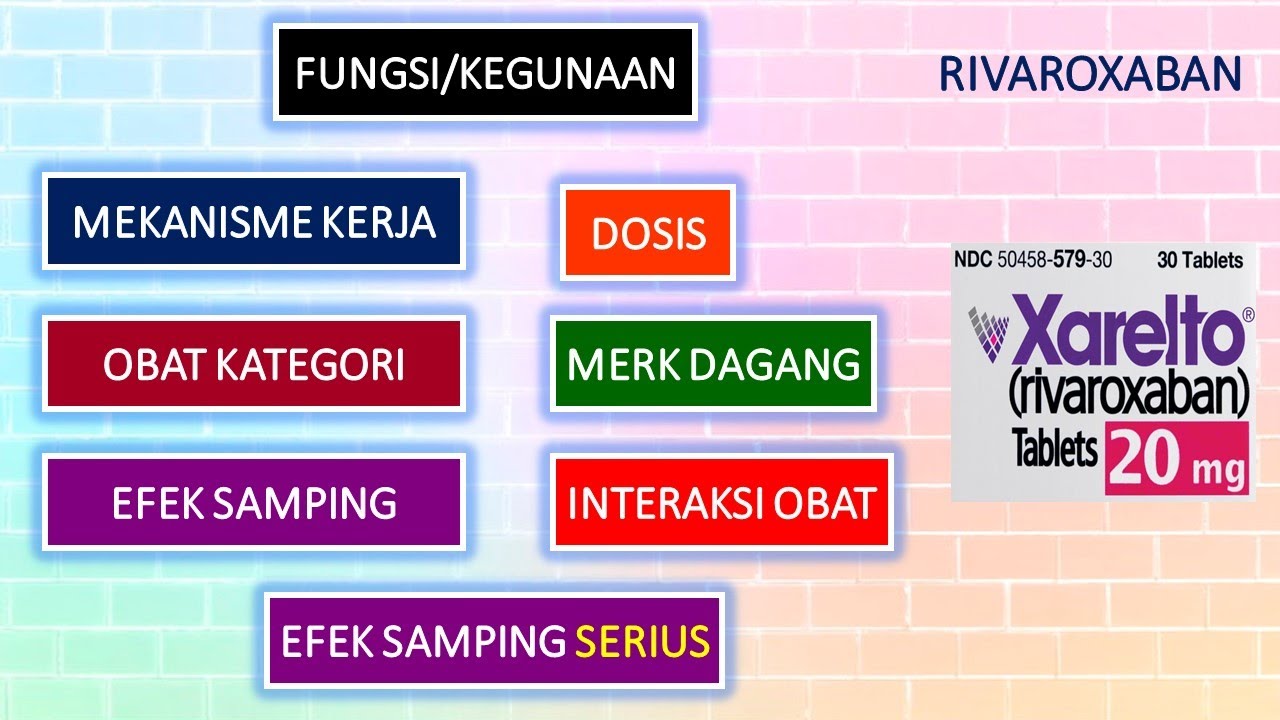 APA ITU OBAT RIVAROXABAN? - YouTube