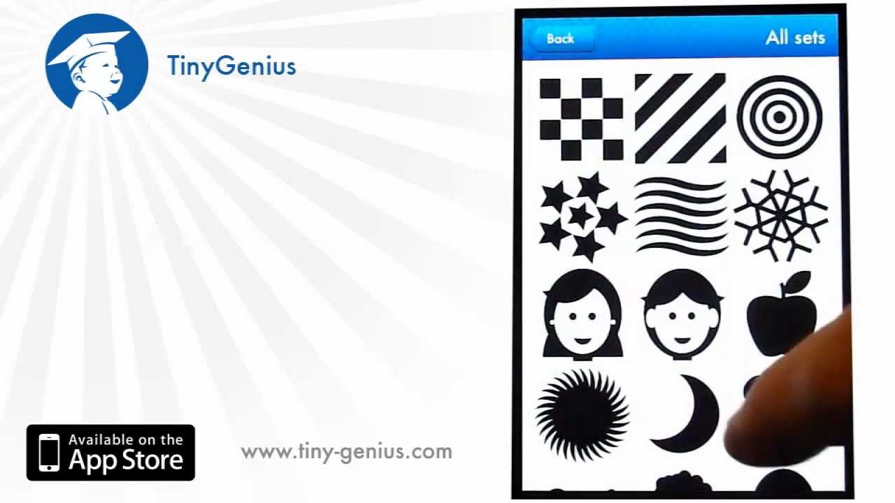 TinyGenius, the best iPhone & iPod app for babies - YouTube
