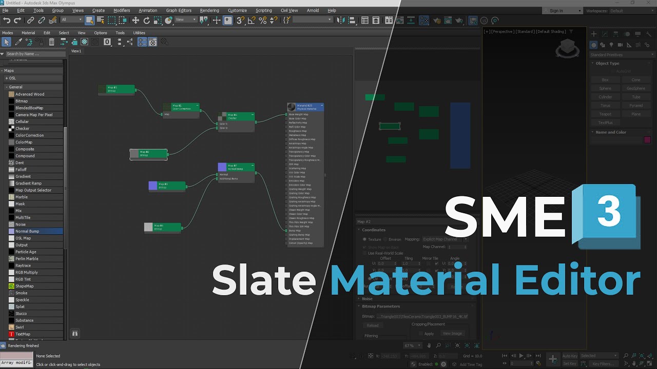 Slate Material Editor(SME) Trong 3Ds Max - Những Thủ Thuật Có Thể Bạn Chưa Biết | T16 Studio ...