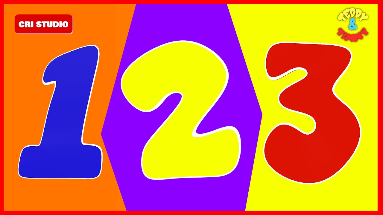 Numbers | Colors for Toddlers | Numbers for Kids | Color Names | 123 go ...
