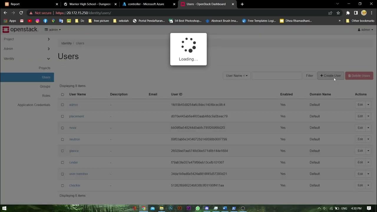 HOW TO CREATE PROJECT AND USERS ON OPENSTACK - YouTube