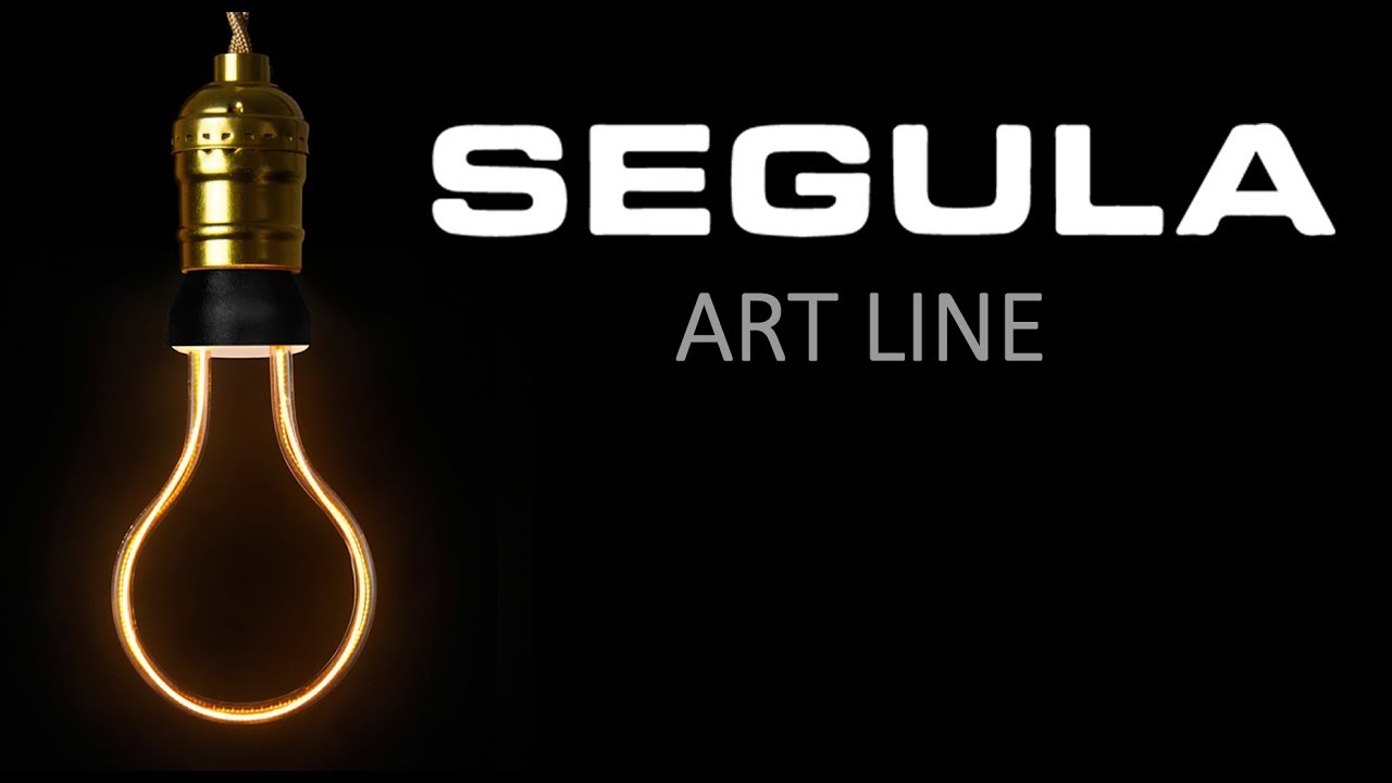 SEGULA LED Art Line 'Ampoule' NEW DESIGN! - YouTube