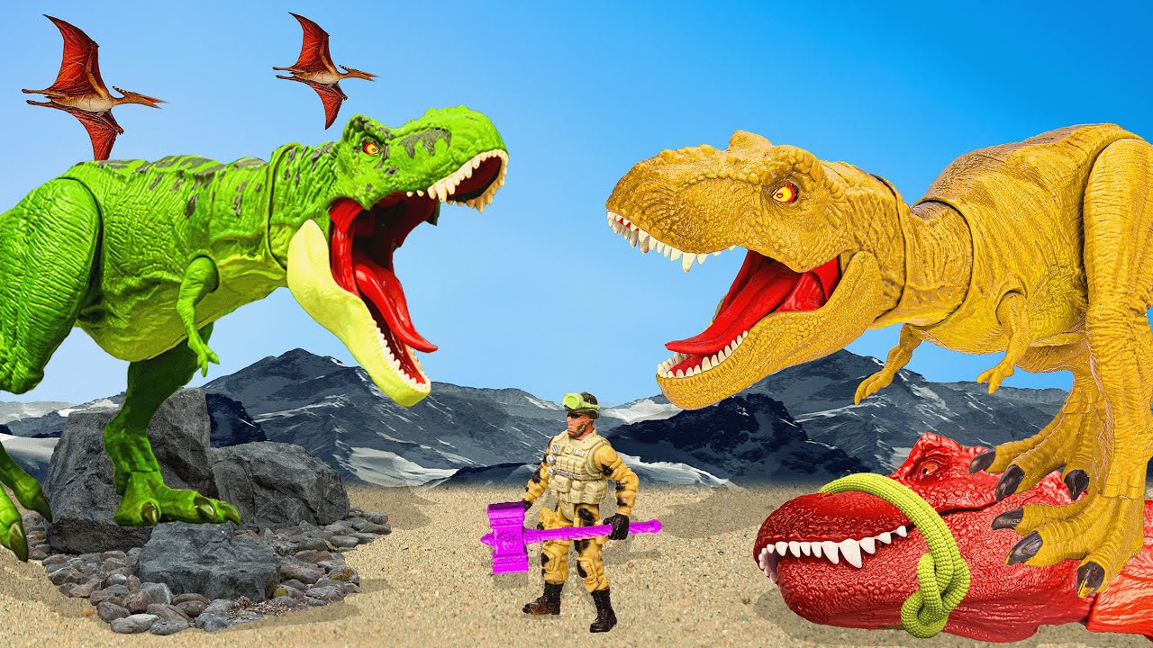 Spider-Man T-Rex vs Evil Venom T-Rex | The Ultimate Jurassic Face-Off ...