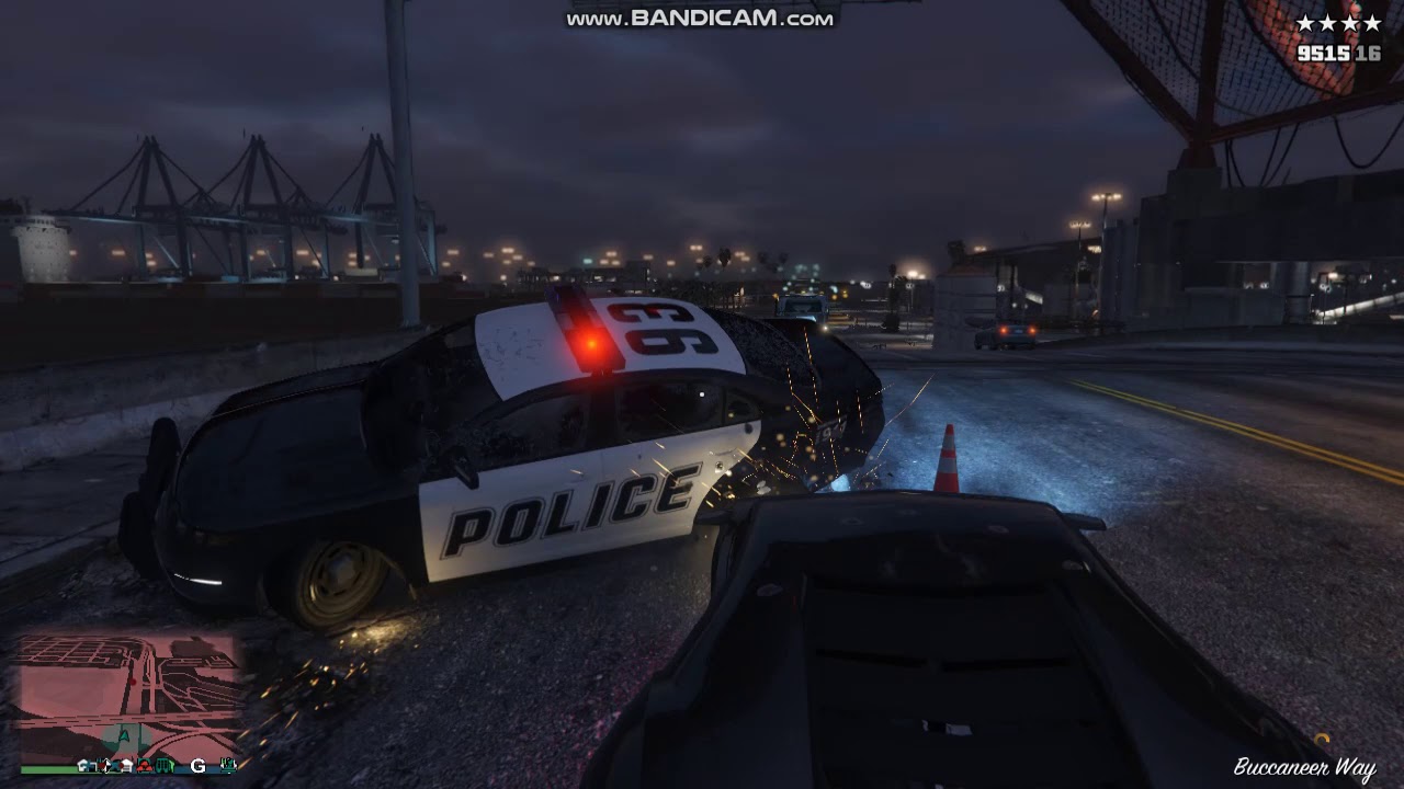 GTA Online: Police Ramage.(With Reaper) - YouTube