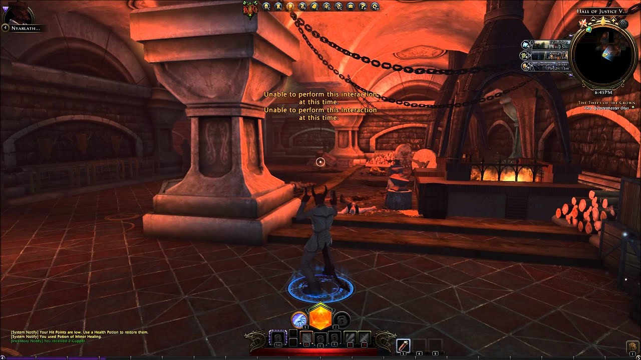 Neverwinter - 1st 30 min - Tiefling Control Mage - - YouTube