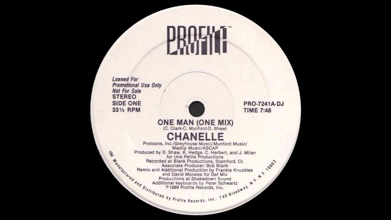 Chanelle - One Man (One Mix) - YouTube Music