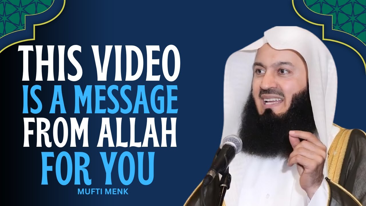 THIS VIDEO IS A MESSAGE FROM ALLAH FOR YOU - YouTube