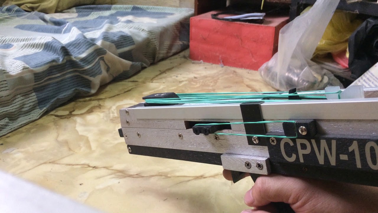 Rubber band gun(blowback SMG CPW 16round) singapore ST Kinetics Compact ...