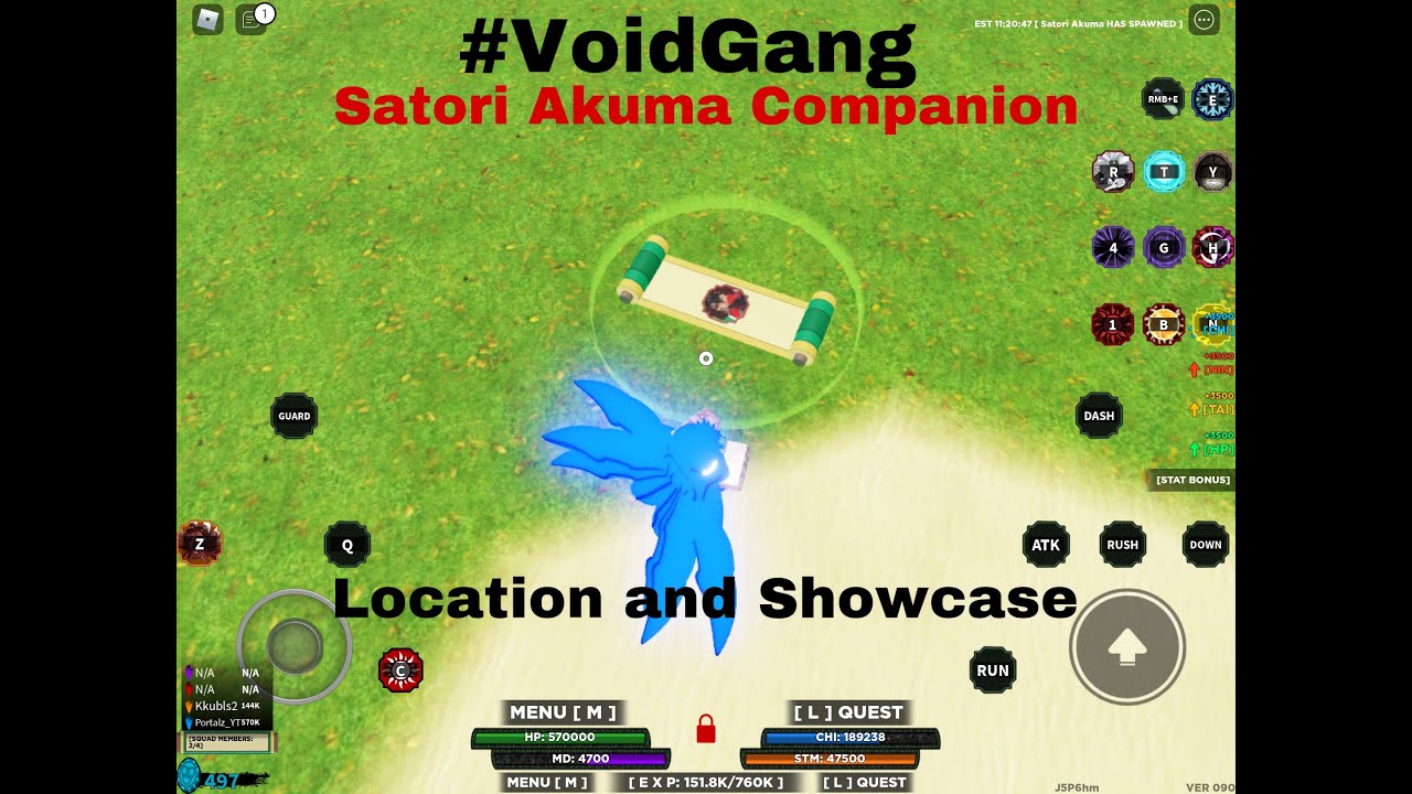 (Shindo Life)Satori Akuma Companion Location&Showcase!!! - YouTube