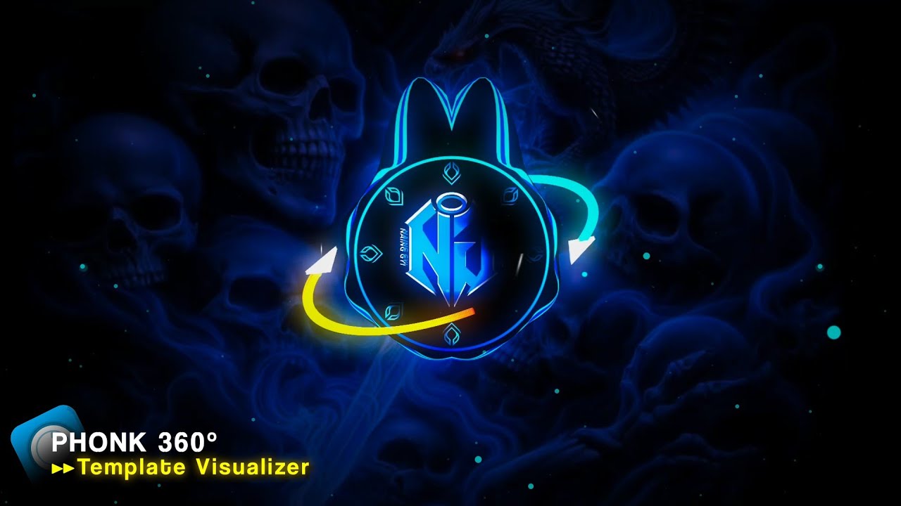 🔥Rotate Phonk Avee Player Template | 360° Phonk Visualizer with Smooth ...