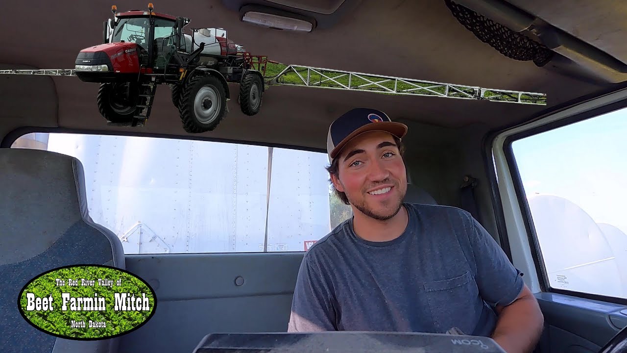 A Day in the Spray Truck: Sugar Beets and Pinto Beans - YouTube
