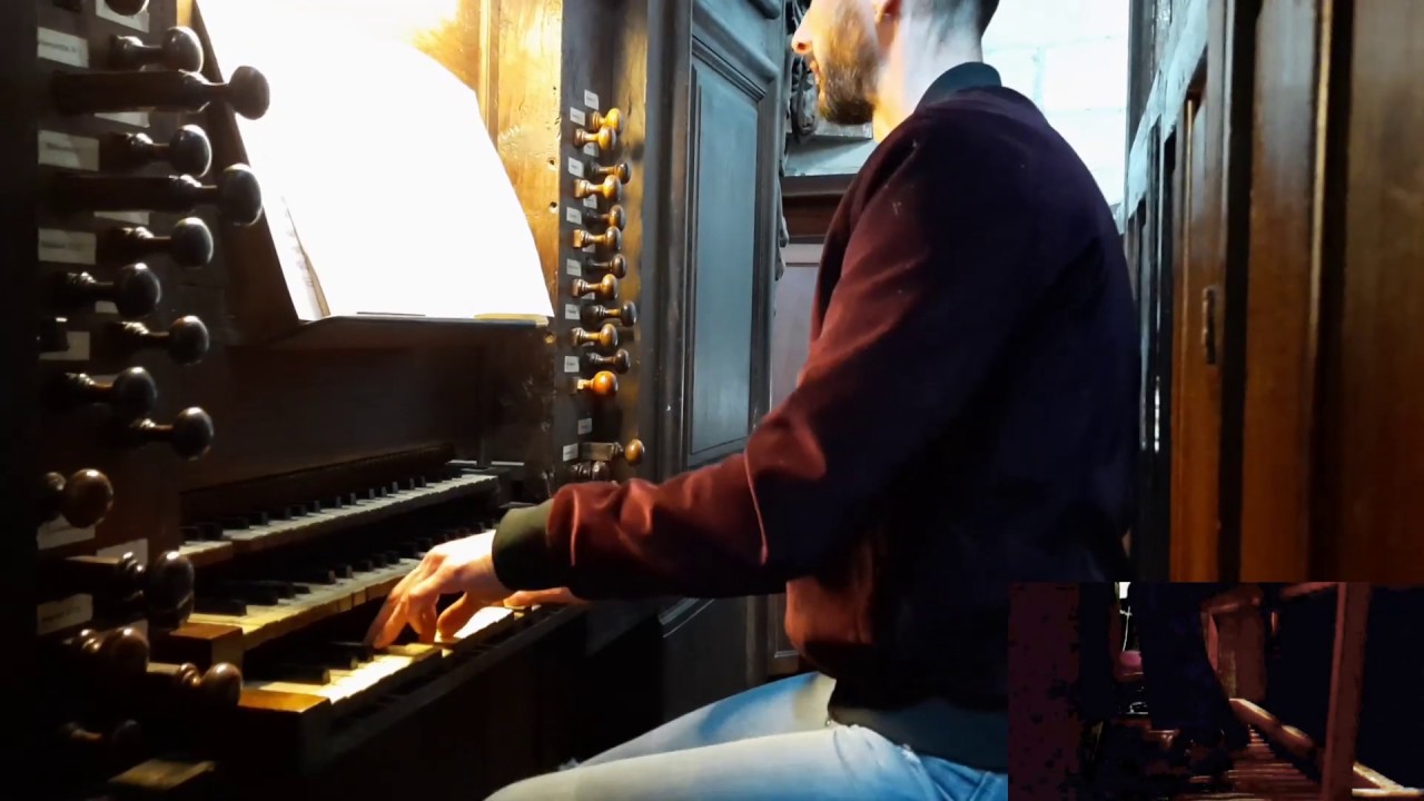 Louis Marchand : Plein jeu du 1er Livre d'orgue - YouTube