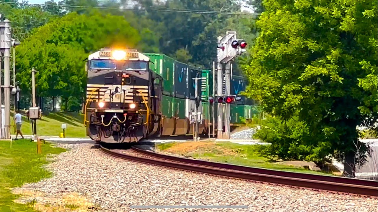NS 25A: NS 7668 9905 1000 Duluth GA - YouTube