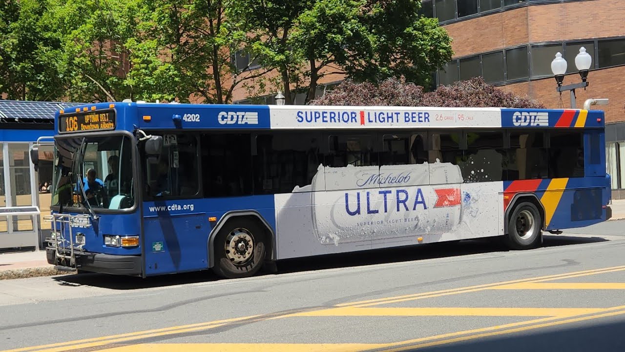 Ride on cdta: 2020 Gillig advantage Low floor 4202 on route 12 - YouTube