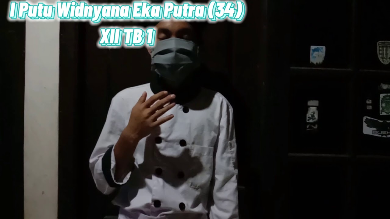 Praktek PCKI Membuat Chiffon cake I Putu Widnyana Eka Putra (34) XII TB 1 - YouTube