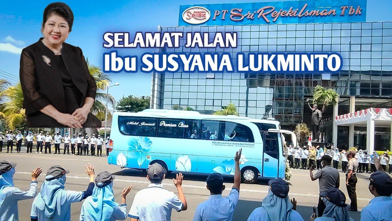 Penghormatan terakhir karyawan sritex kepada alm. Ibu SUSYANA LUKMINTO ...