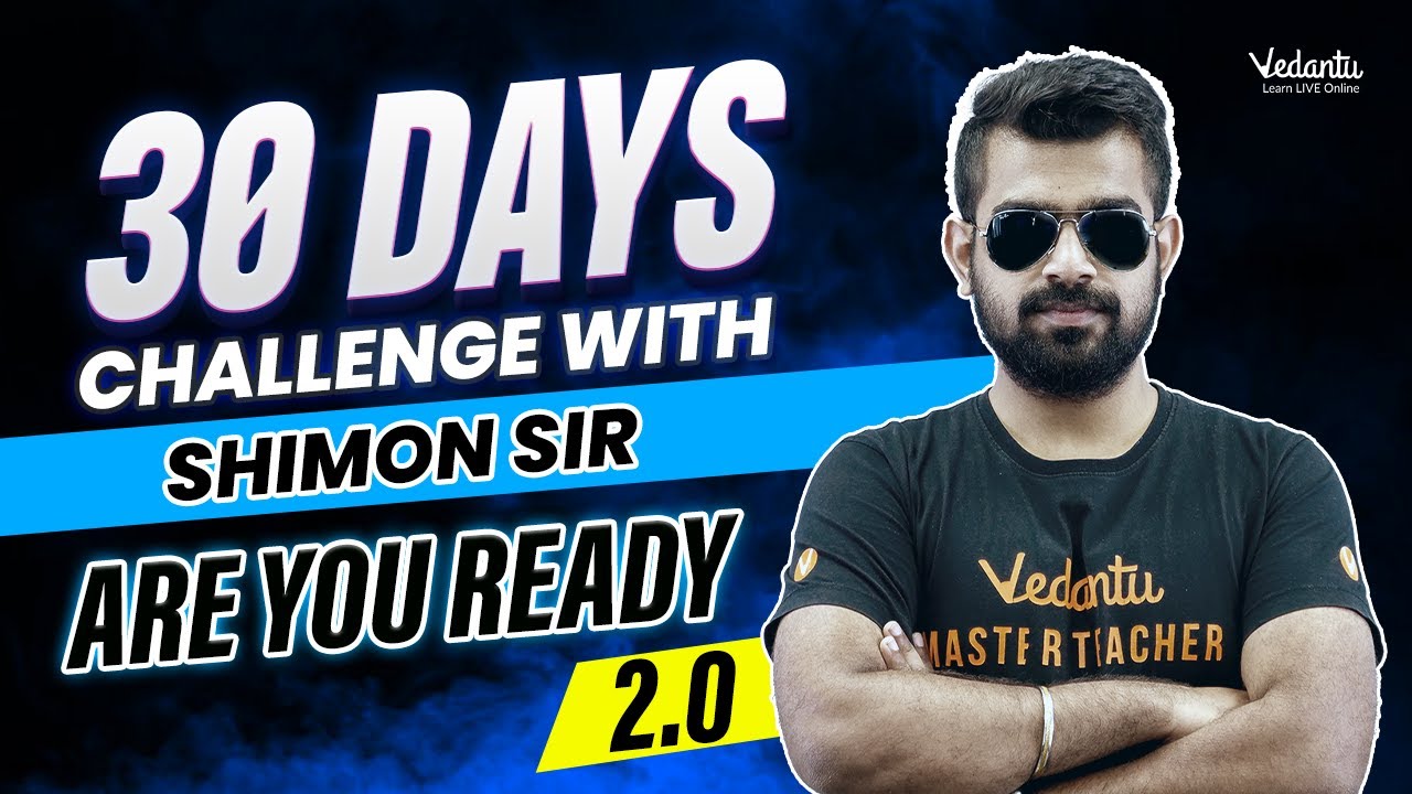 30 Days Challenge With Shimon Sir | 2.0 | CBSE 2024 - YouTube