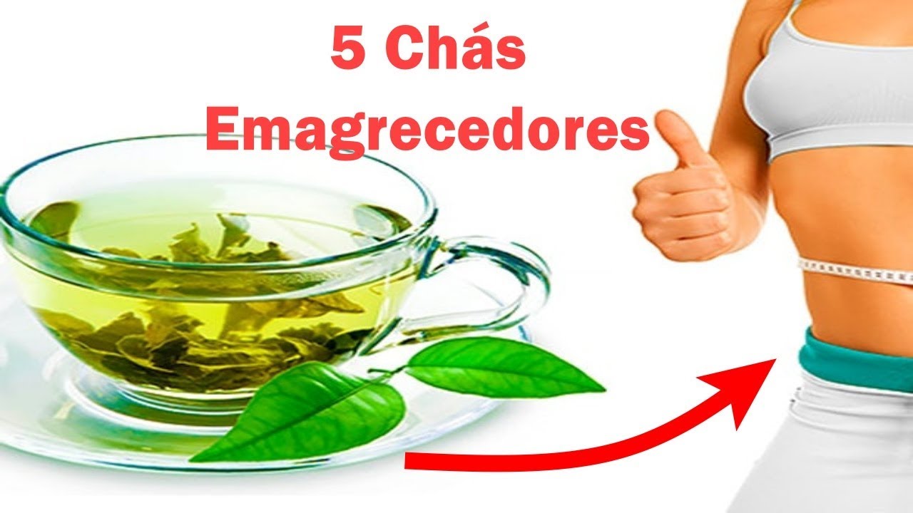 5 Chás Emagrecedores