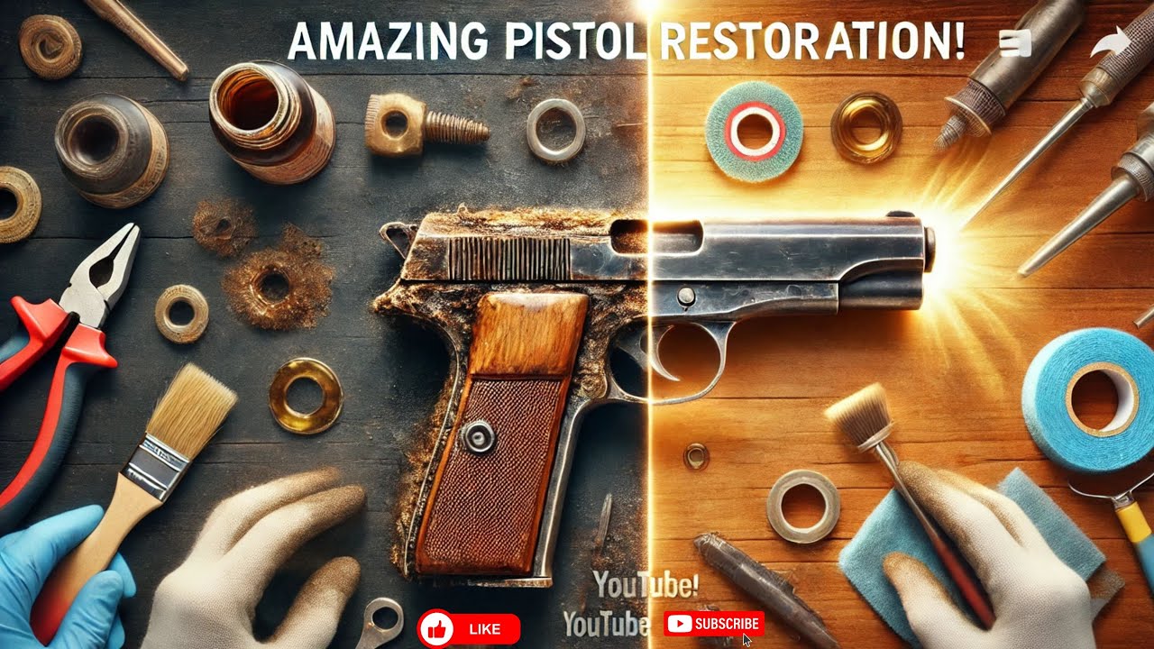 Reviving an Old Pistol | Restoration | Gun Restoration - YouTube
