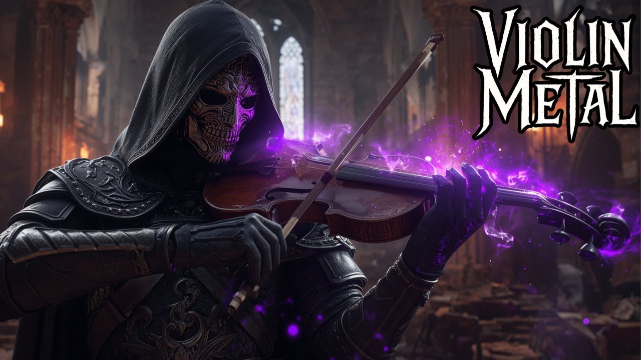 Dark Metal Violin x Cello Requiem of the Abyss - YouTube