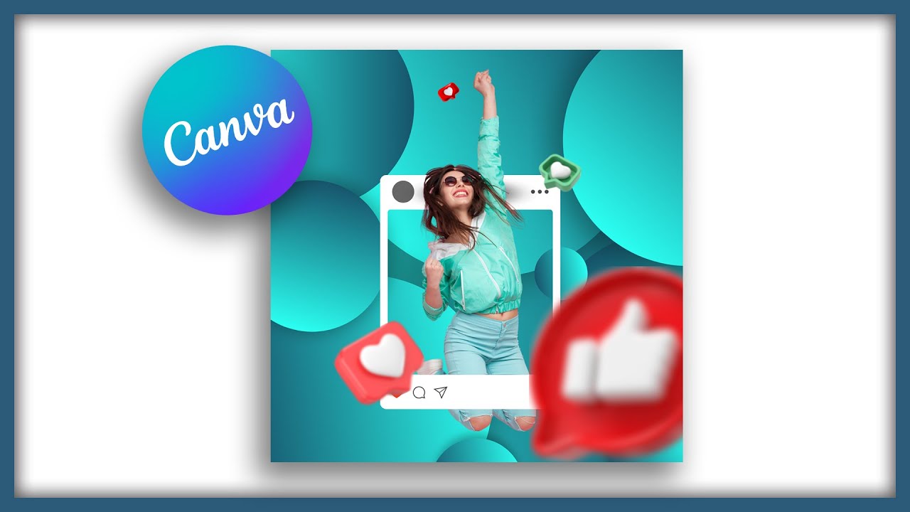 Social Media Post Design Canva | Canva Tutorial #canva #tutorial # ...