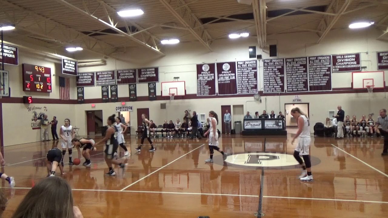 Prout Girls Basketball VS North Kingstown - YouTube