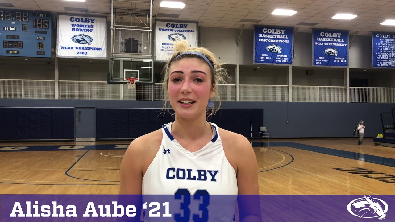 WBB Alisha Aube 12/18 - YouTube