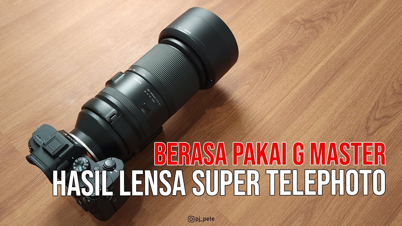 Contoh hasil foto Lensa Super Telephoto dari Tamron | 150-500mm f/5-6.7 ...