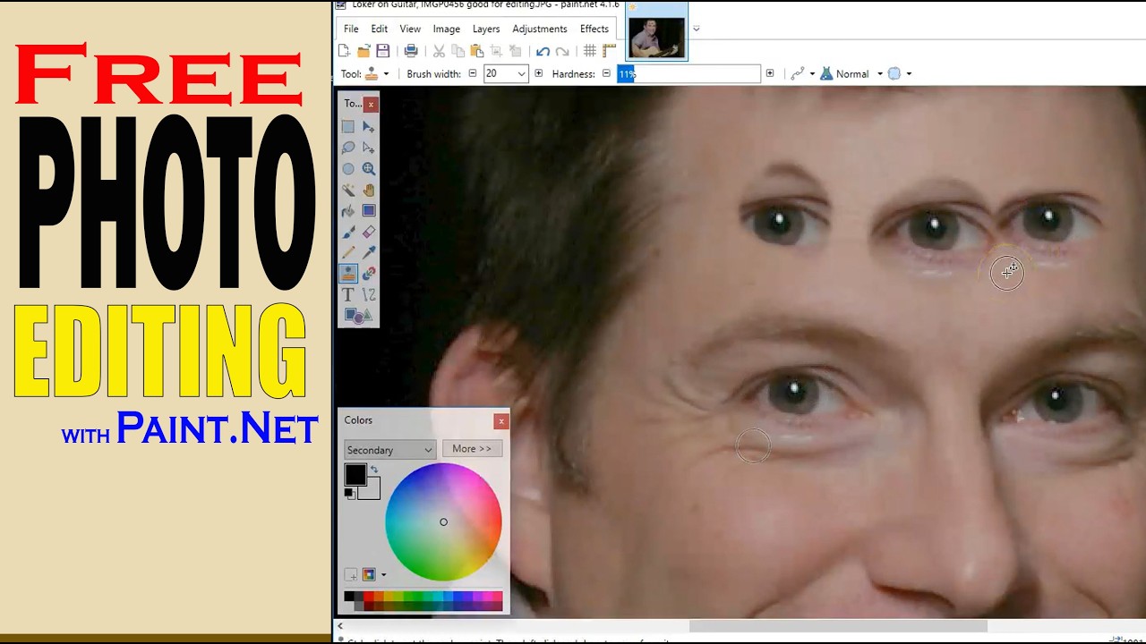 Photo Editing Intro with PaintNet - YouTube
