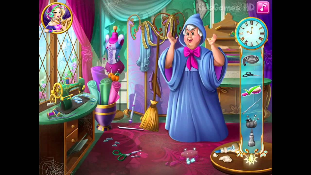 Disney Cinderella Game Cinderella Ball Dressup Disney Princess Baby ...