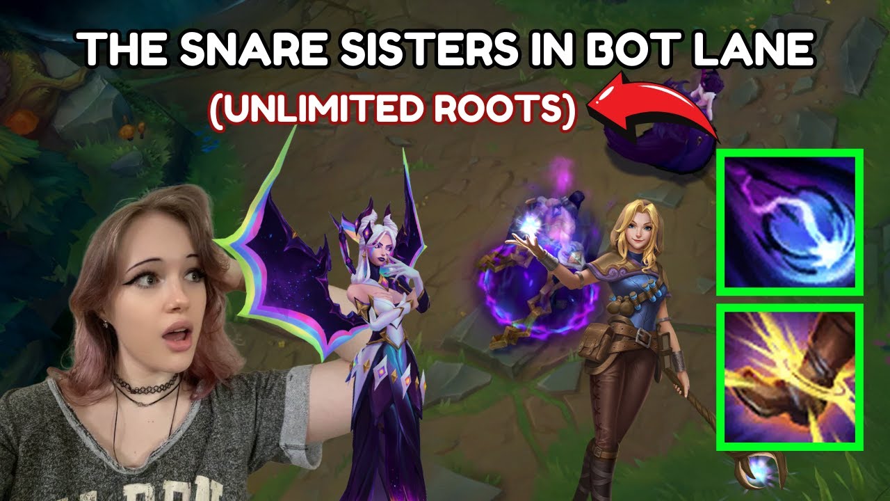 SNARE SISTERS IN THE BOT LANE || GOOD LUCK MOVING - YouTube