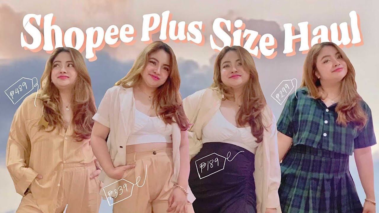 SHOPEE PLUS SIZE & MID SIZE HAUL P189-P489 lang beshie! Loren Dimaano ...