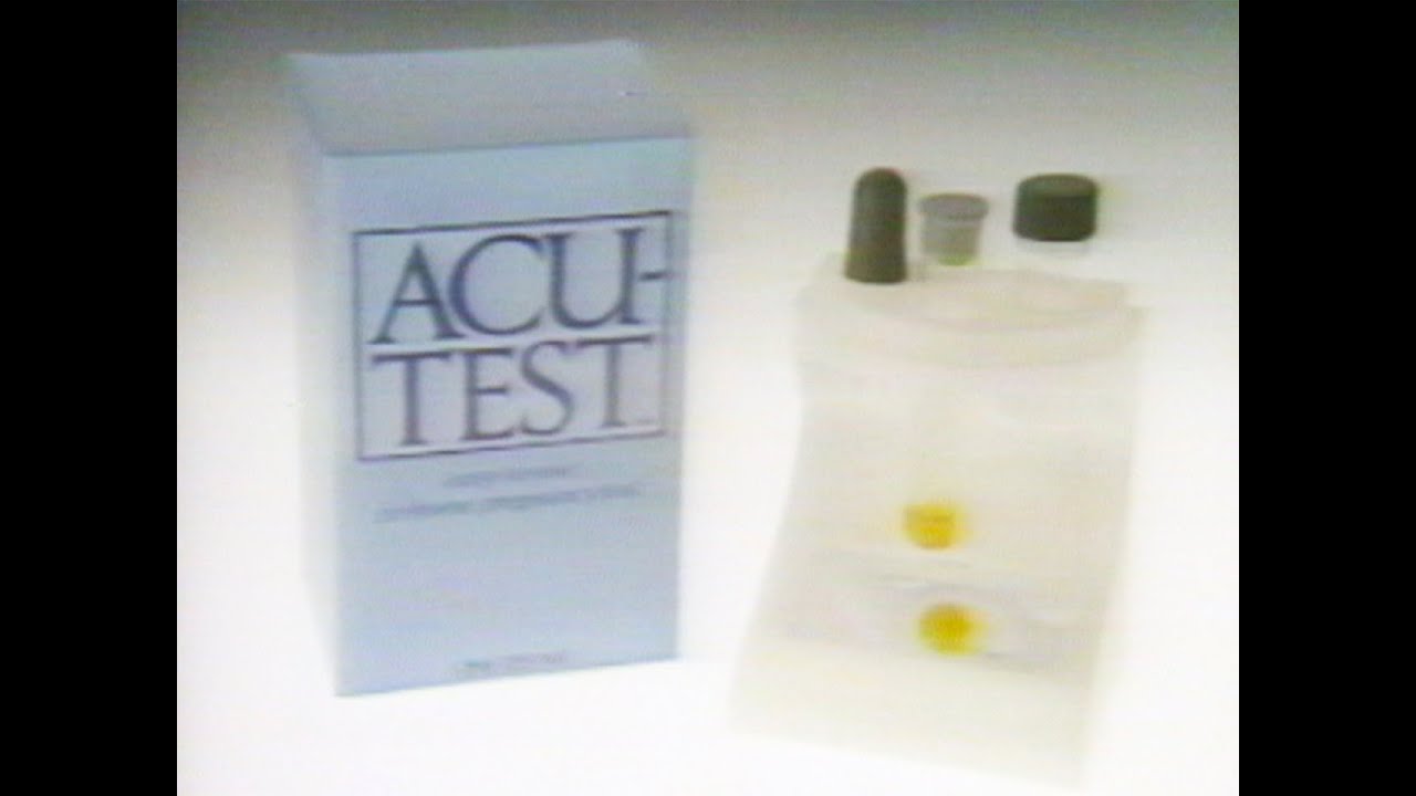 A 1979 at-home pregnancy test commercial - YouTube