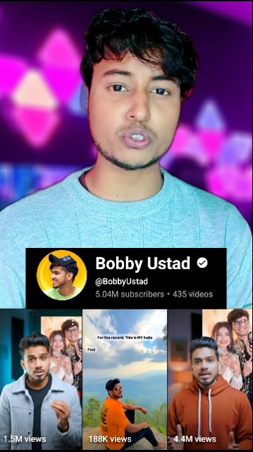 Bobby Ustad 5 Milian Subscribe Complete Shorts Video | COLLAB with ...
