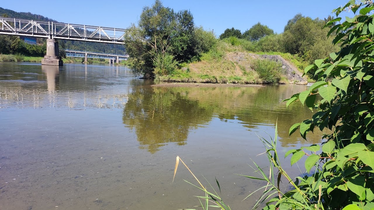 sútok rieky spod Roháčov Oravice a Orava (Tvrdošín) - YouTube