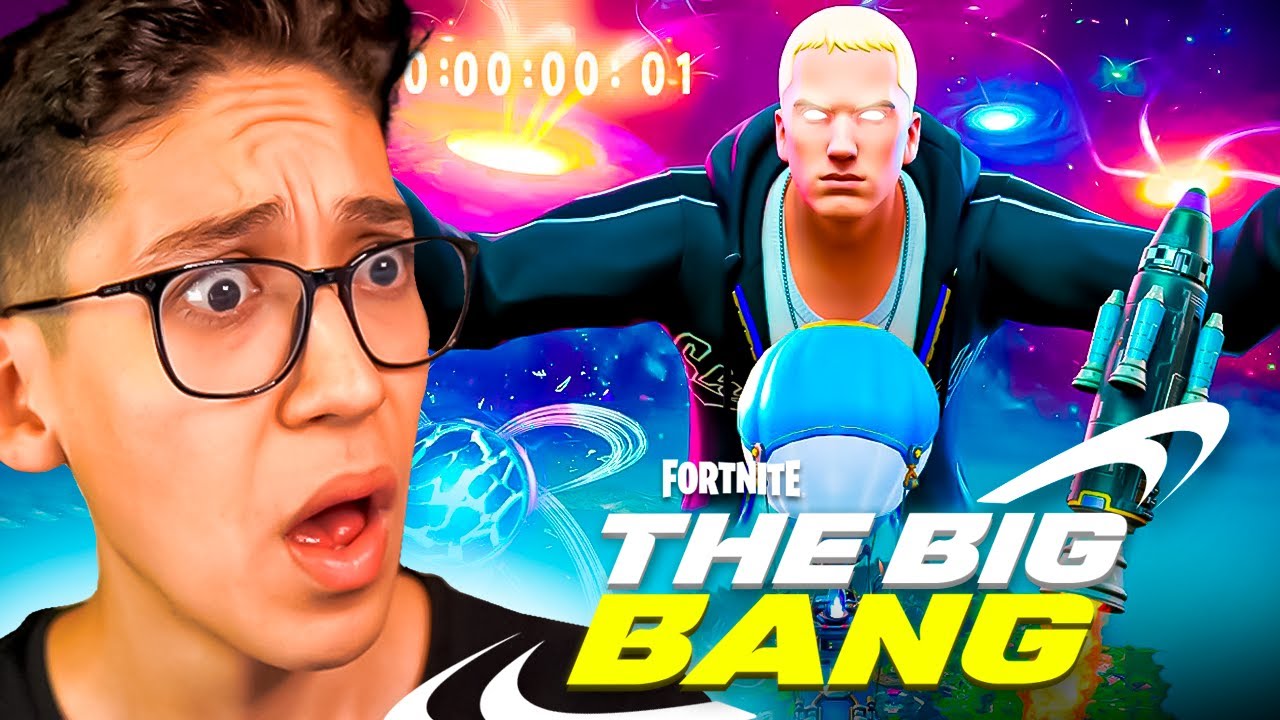 EVENTO FINAL **BIG BANG** EMINEM X FORTNITE OG EN DIRECTO! *todos los ...