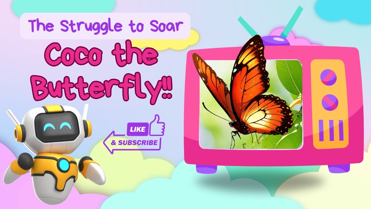 Coco the Butterfly: A Story of Growth & Perseverance - Story tale by Ai ...